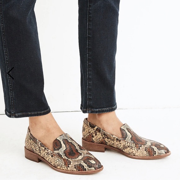 Madewell | Shoes | The Francis Loafer In Snake Embossed Leather | Poshmark